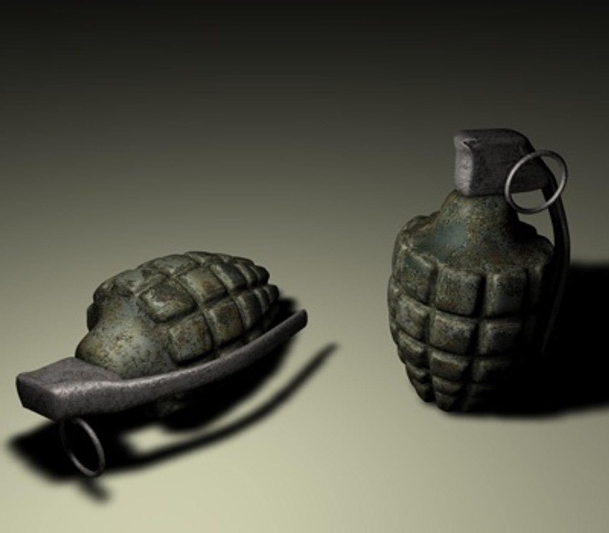 Frag Grenade C4d