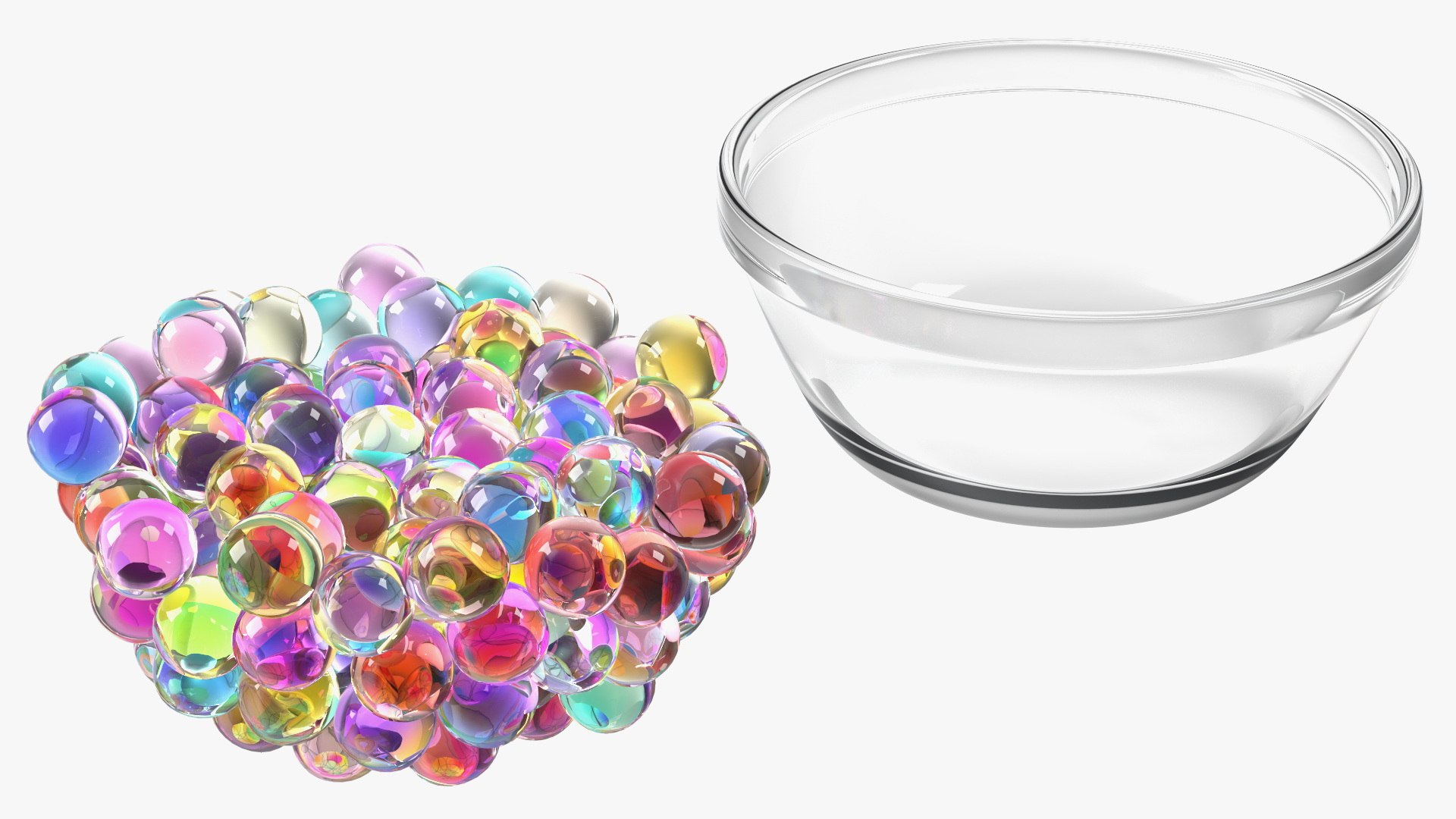 3D Water Gel Beads Collection 2 model - TurboSquid 2123653