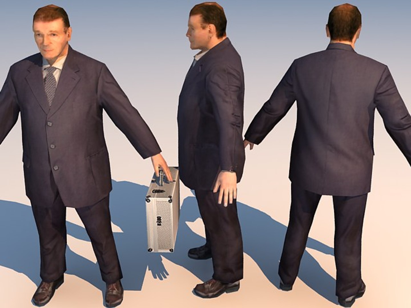 character architecture 3d model