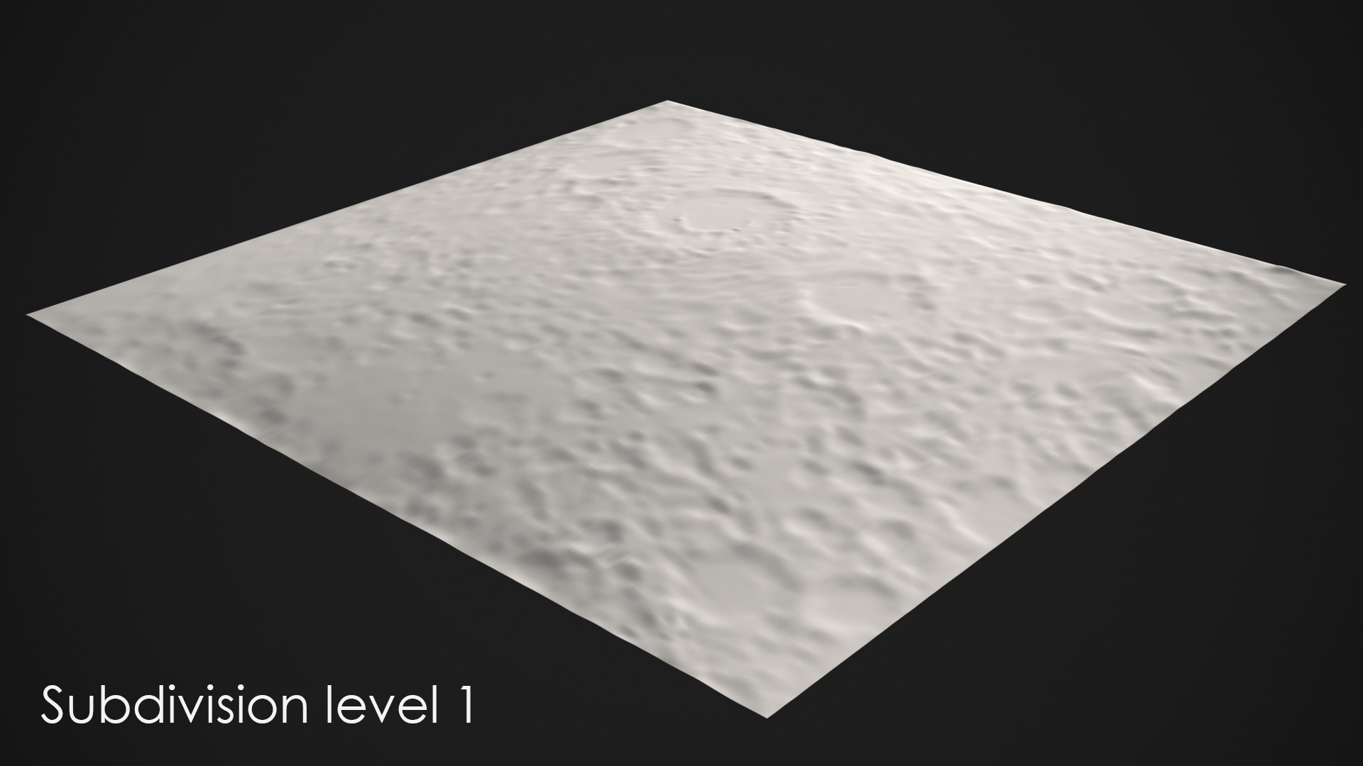 3D Moon Surface - TurboSquid 1512656