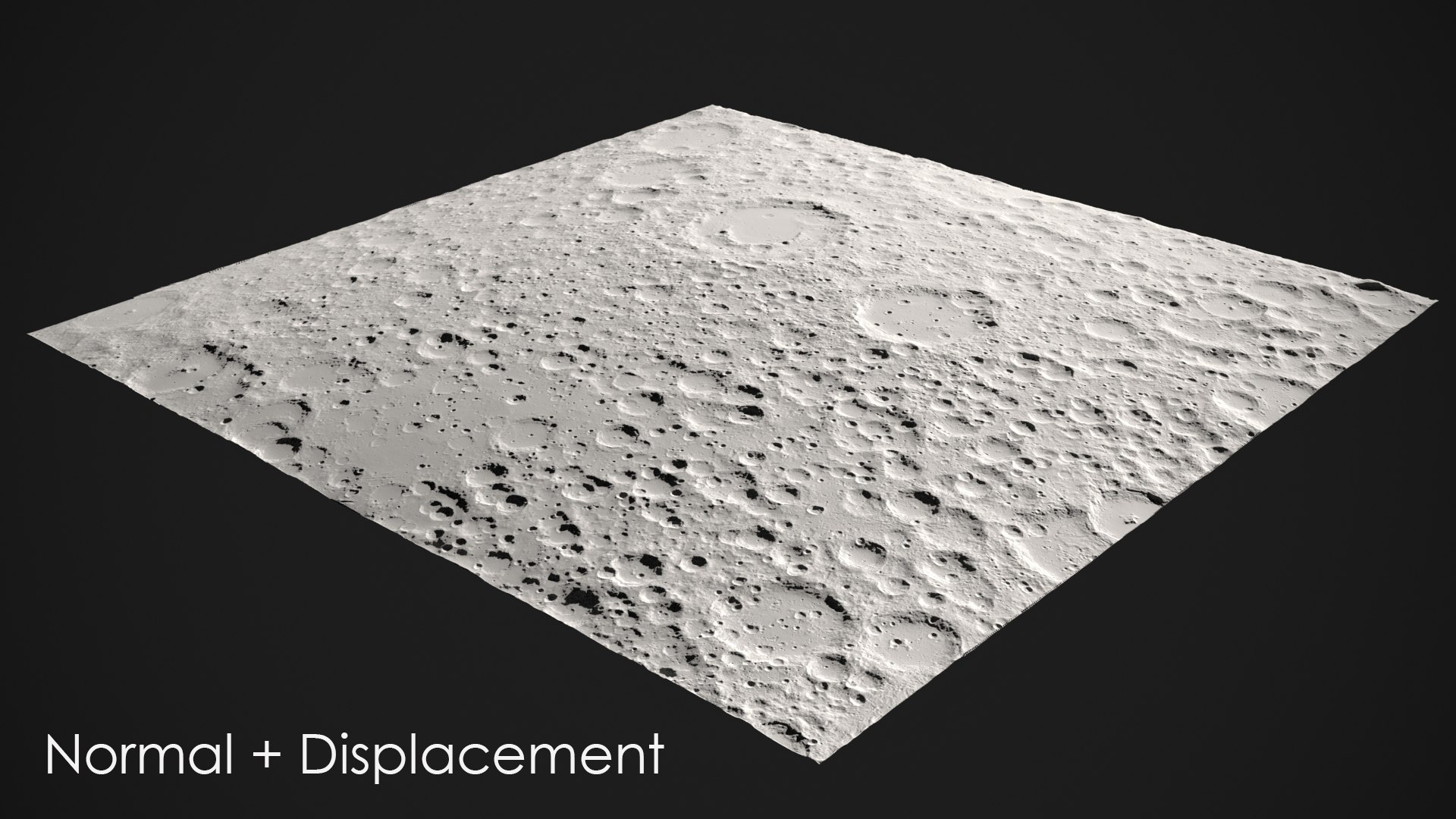 3D Moon Surface - TurboSquid 1512656