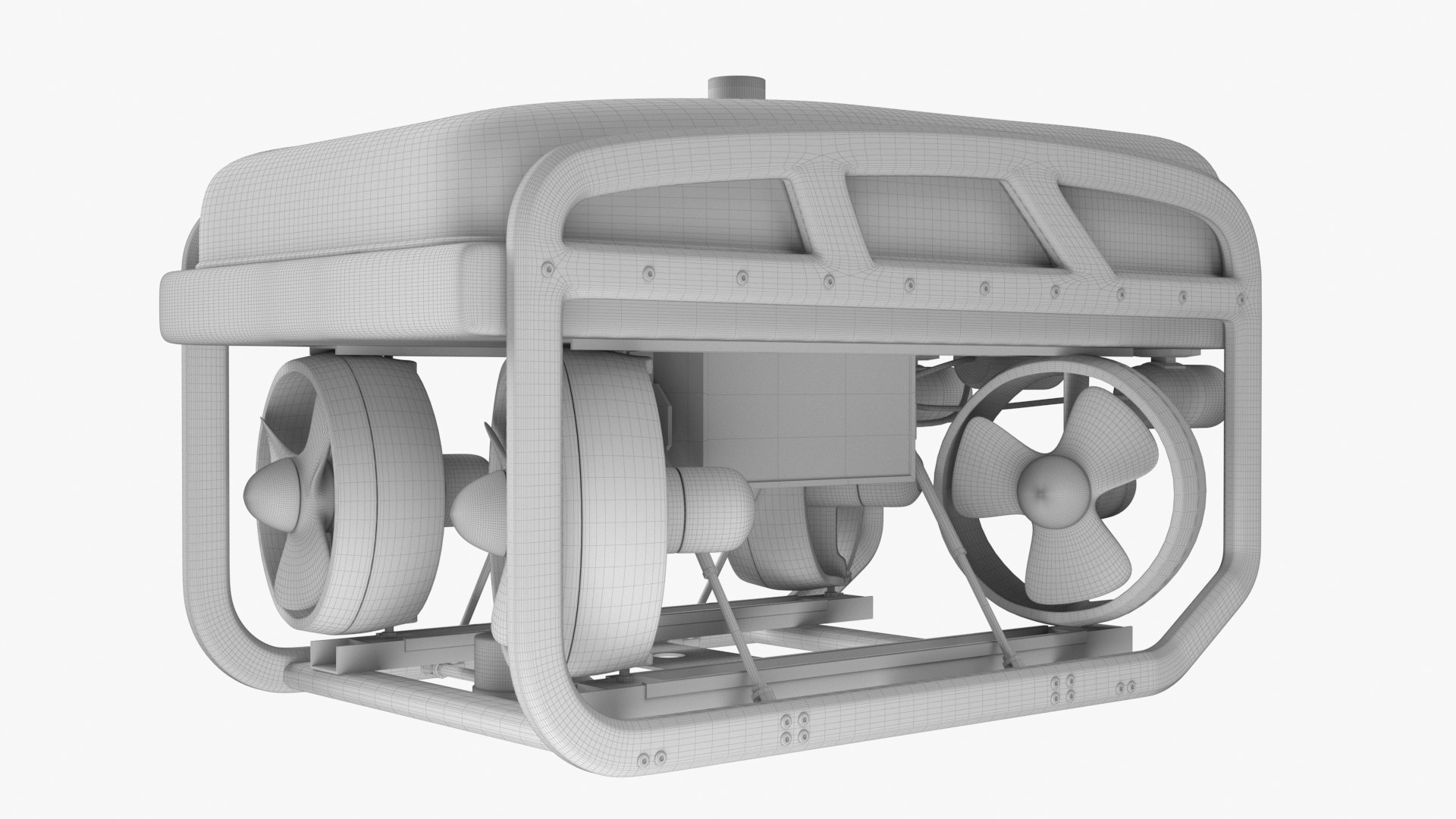 3D Model Underwater Vehicle Rov - TurboSquid 1687251
