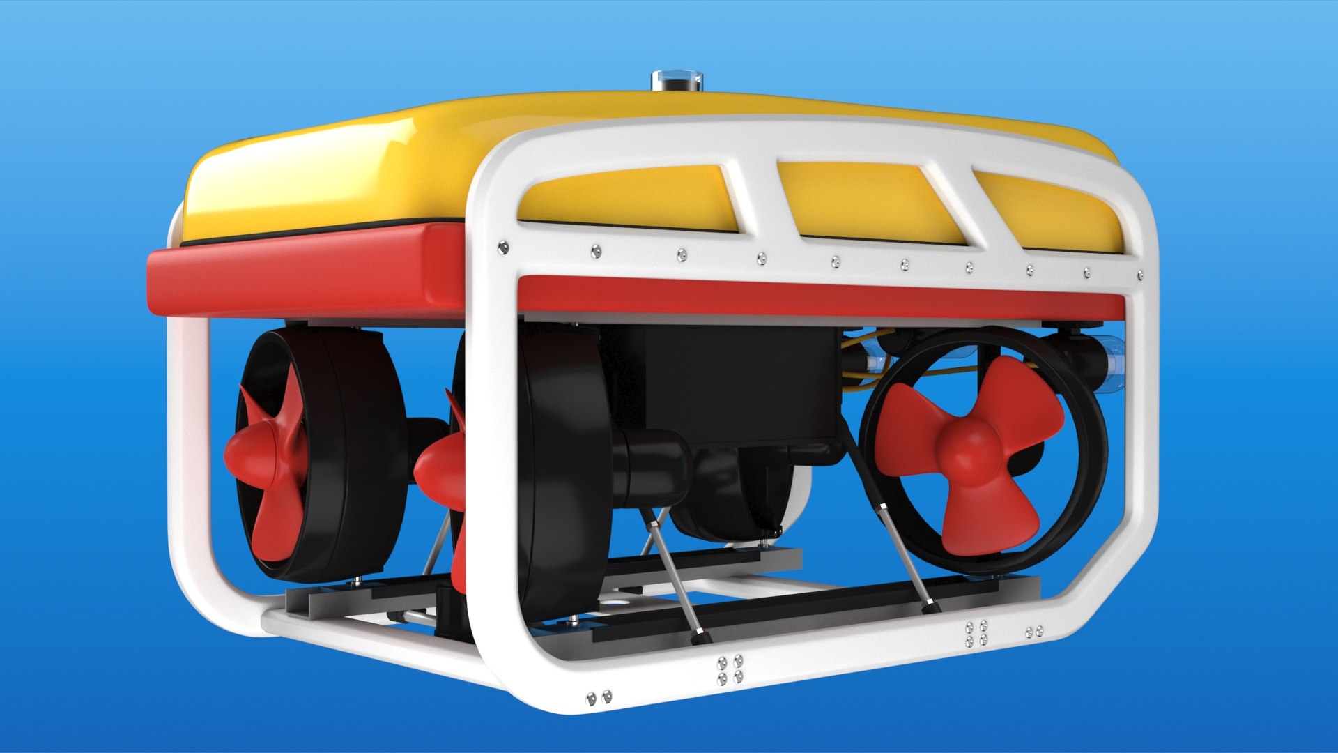 3D Model Underwater Vehicle Rov - TurboSquid 1687251