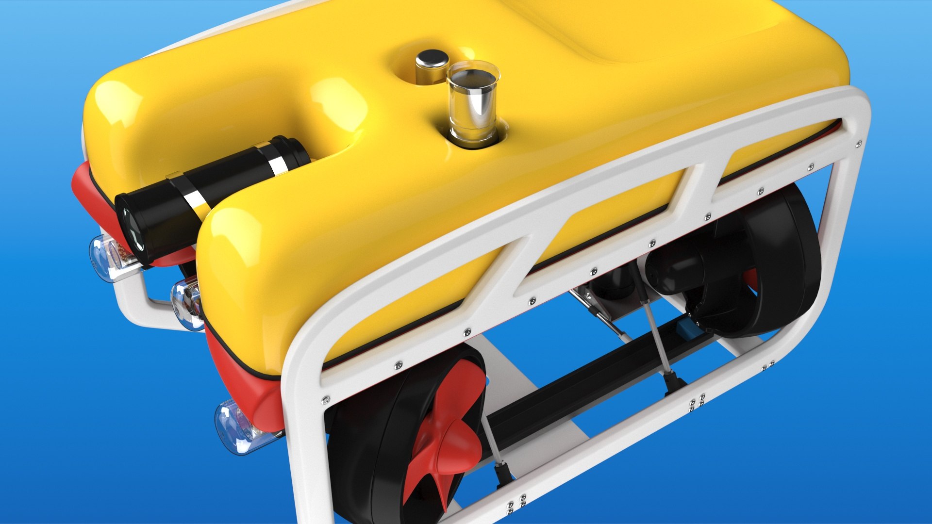 3D Model Underwater Vehicle Rov - TurboSquid 1687251