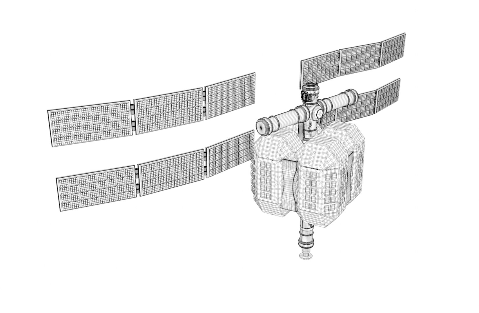 3D Satellite Space Orbit Model - TurboSquid 1557788