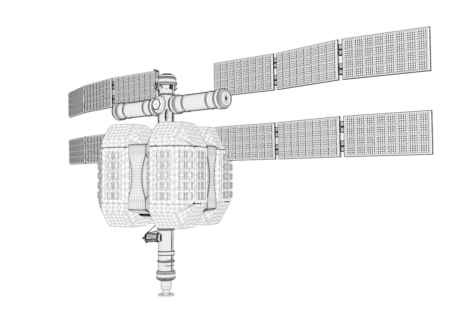 3D Satellite Space Orbit Model - TurboSquid 1557788