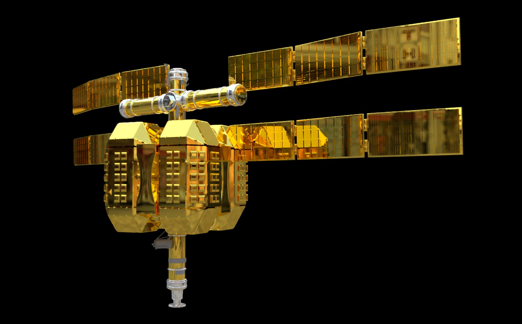 3D Satellite Space Orbit Model - TurboSquid 1557788