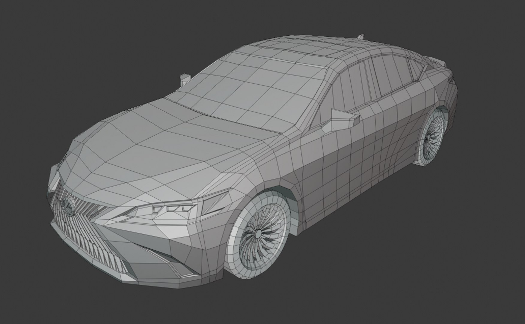 3D lexus es300 2020 model - TurboSquid 1619932