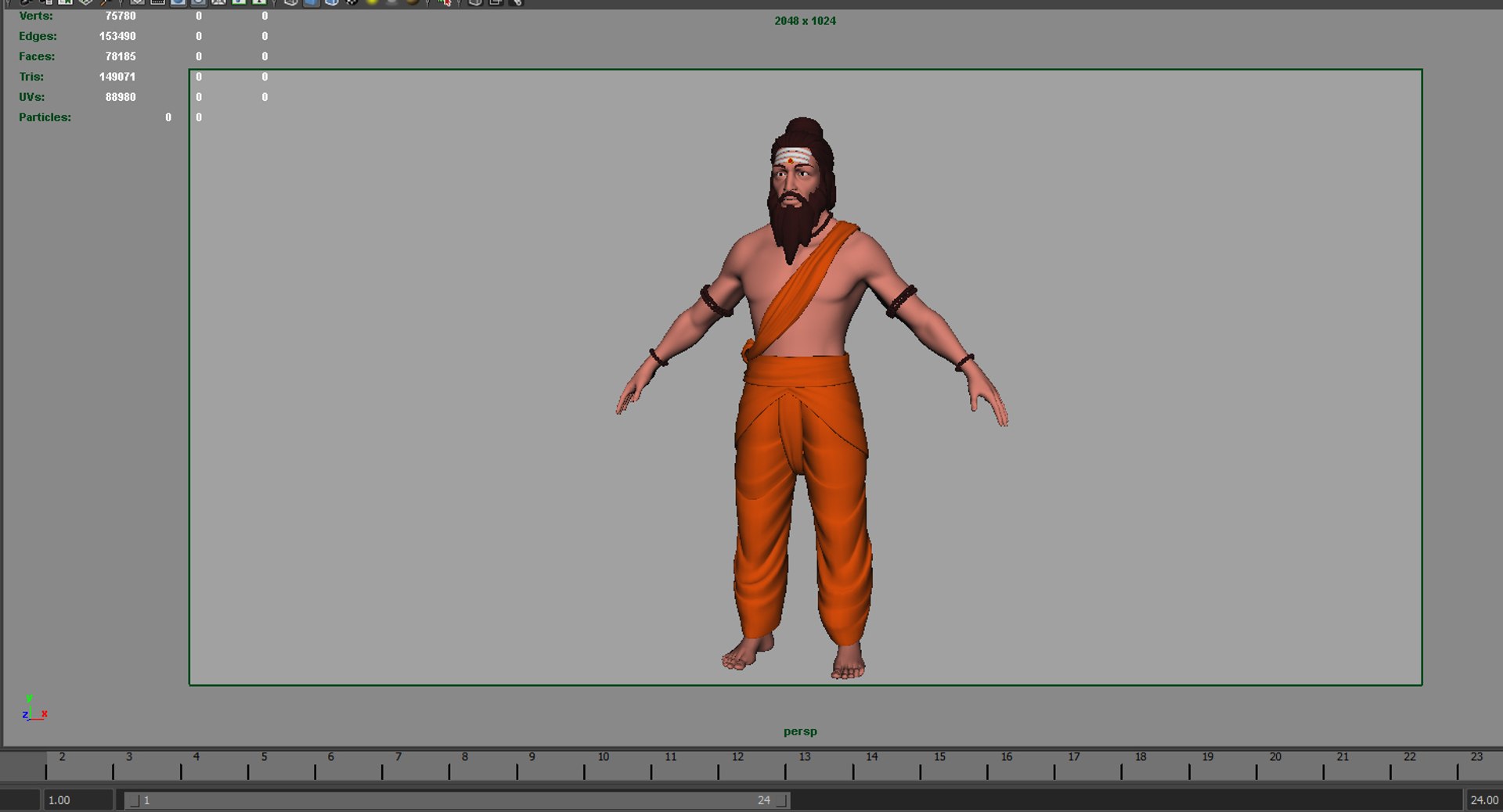 3D Sage Character - TurboSquid 1499062
