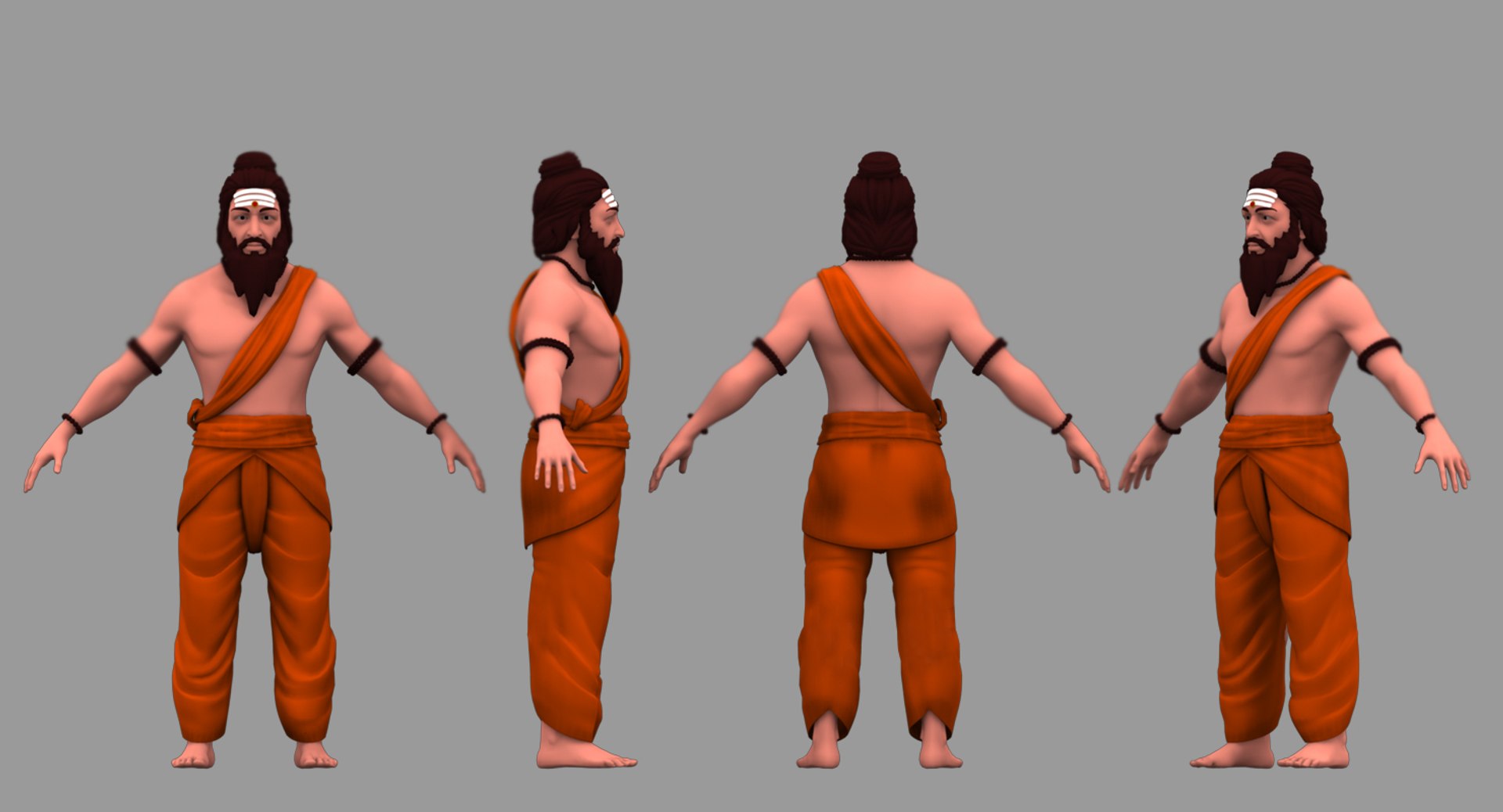 3D Sage Character - TurboSquid 1499062