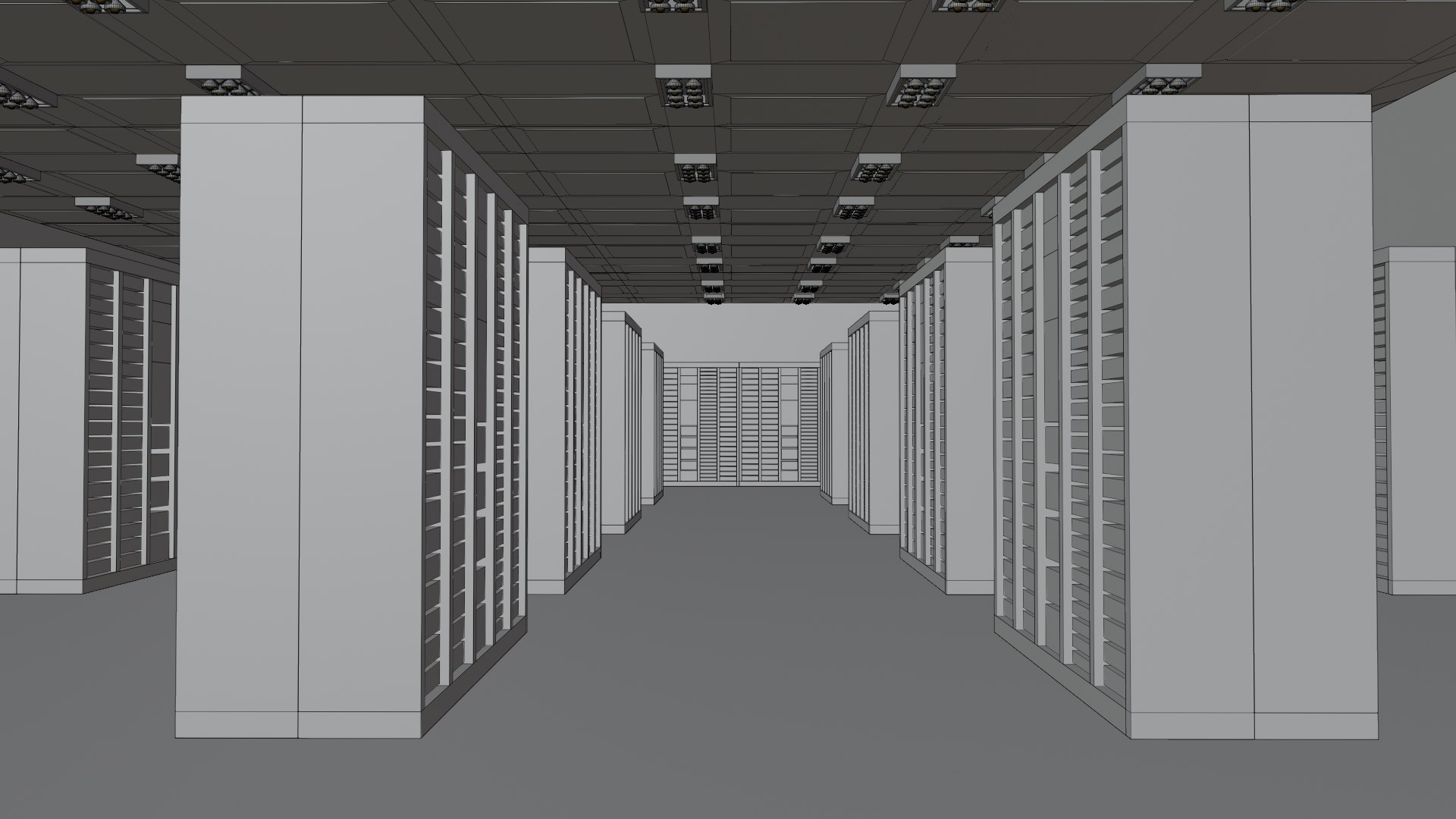 3D Data Communication Server Room - TurboSquid 2179892