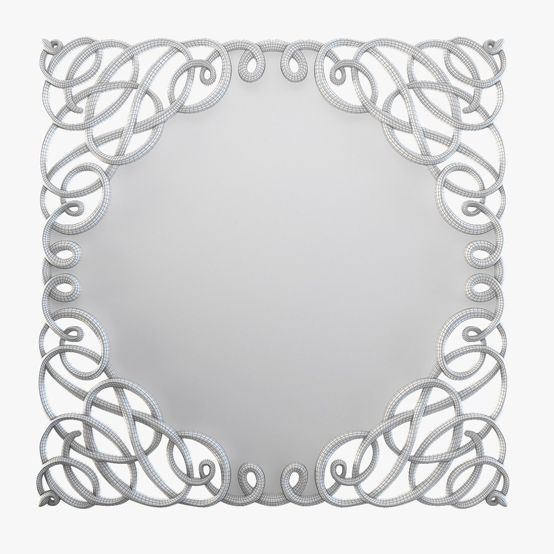 mirror modelled 3d max