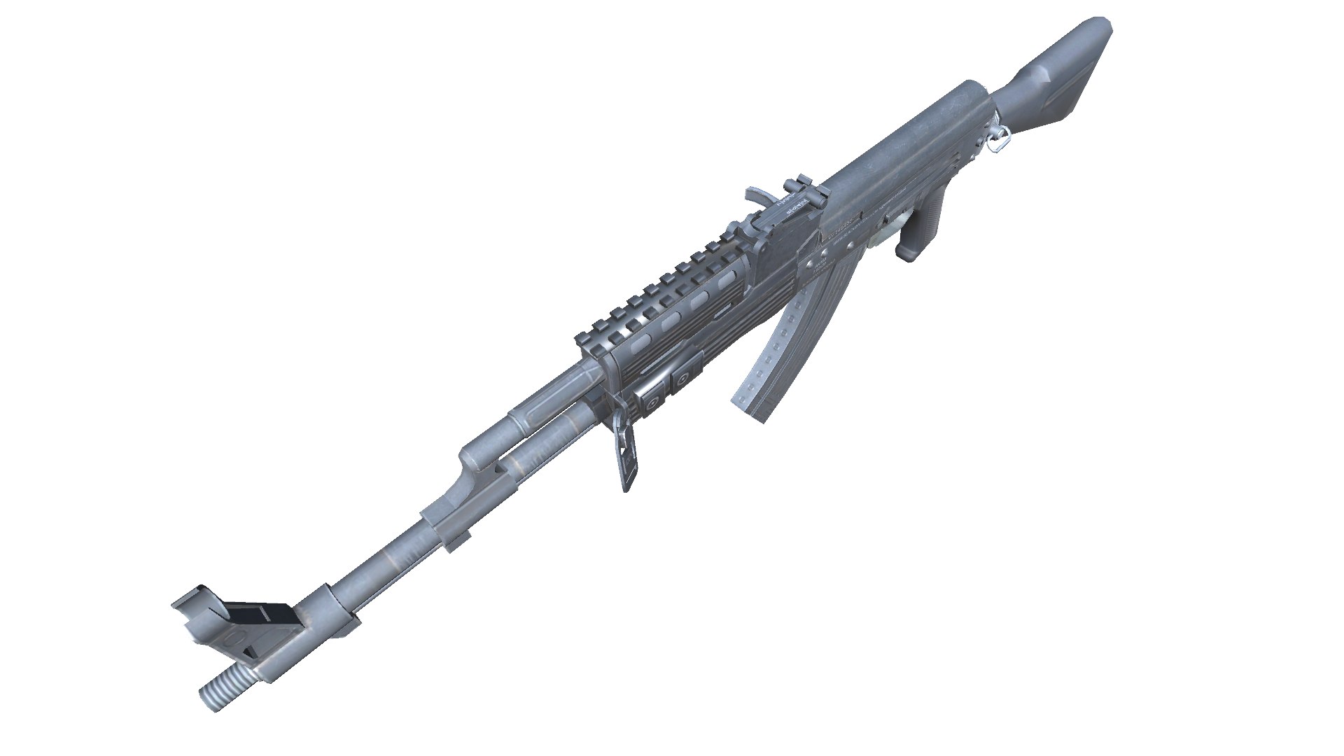 16-AK-103-gun Model 3d Game Ready Model Low-poly 3D Model 3D Model ...