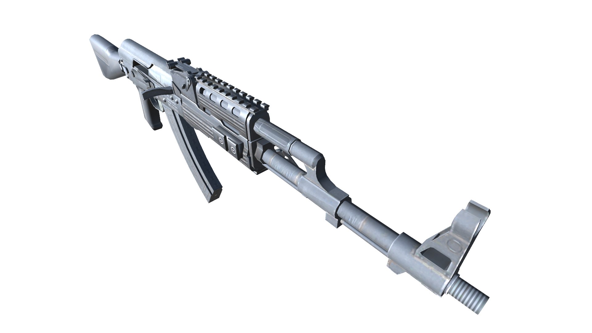 16-AK-103-gun Model 3d Game Ready Model Low-poly 3D Model 3D Model ...