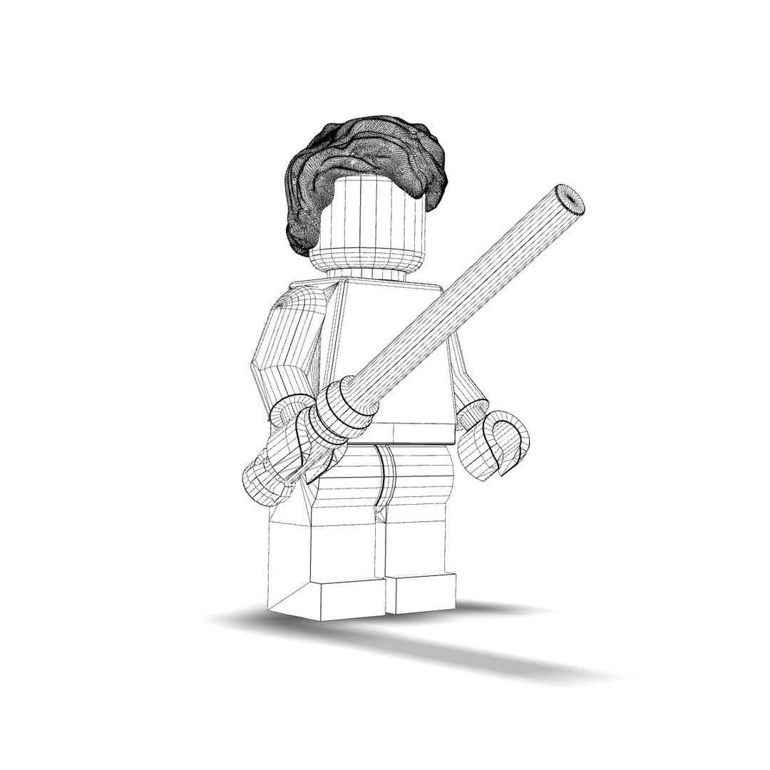 Anakin Skywalker Star 3D Model - TurboSquid 1527192