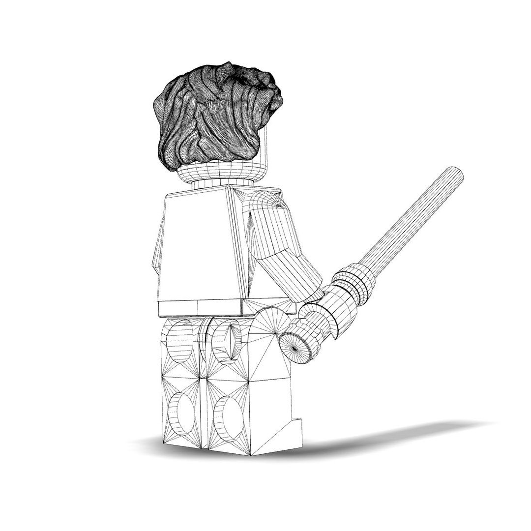Anakin Skywalker Star 3D Model - TurboSquid 1527192