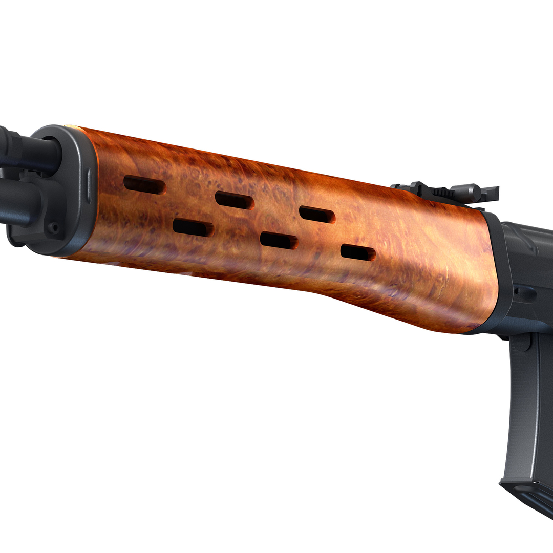 dragunov svd sniper rifle 3d model