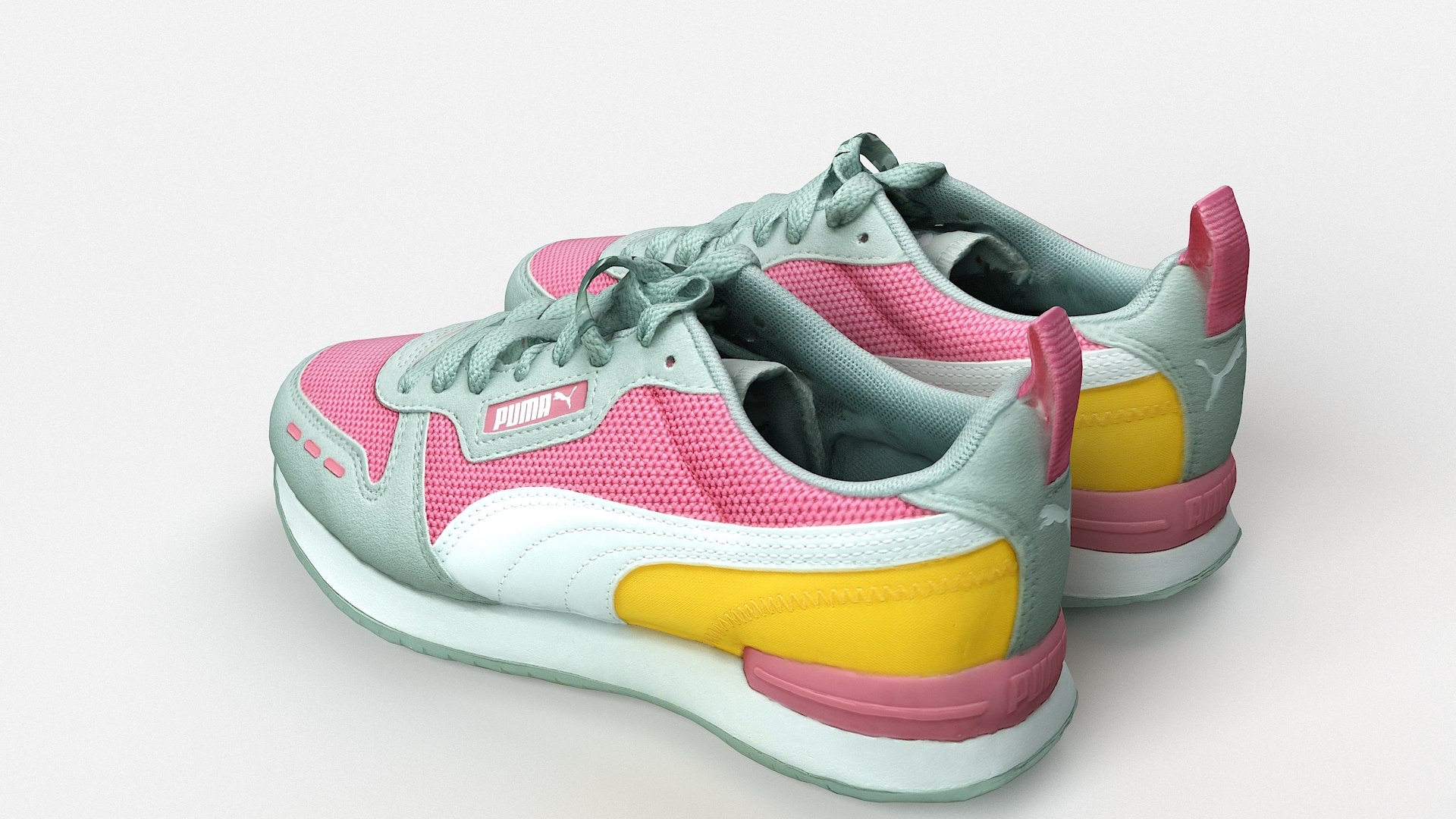 Puma Sneakers Shoes 3D Model - TurboSquid 1619390