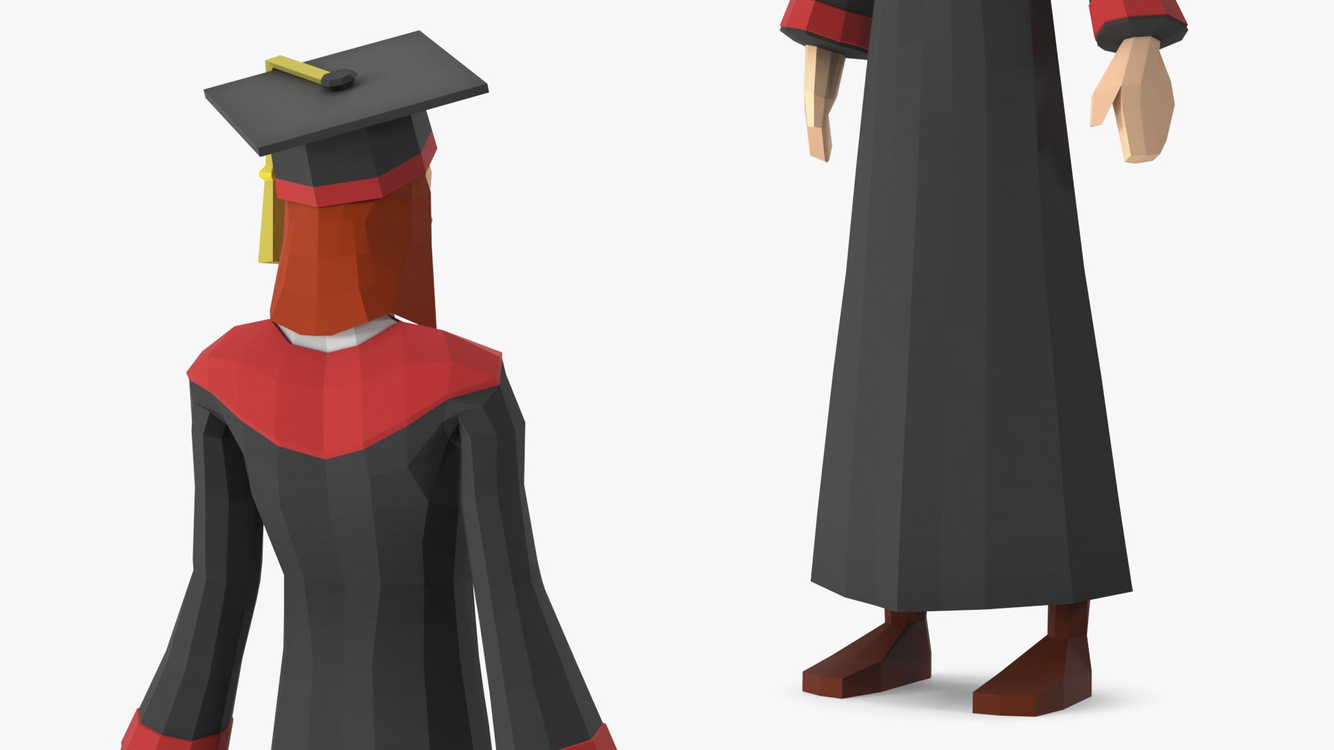 Low Poly Student 3D model - TurboSquid 2183351
