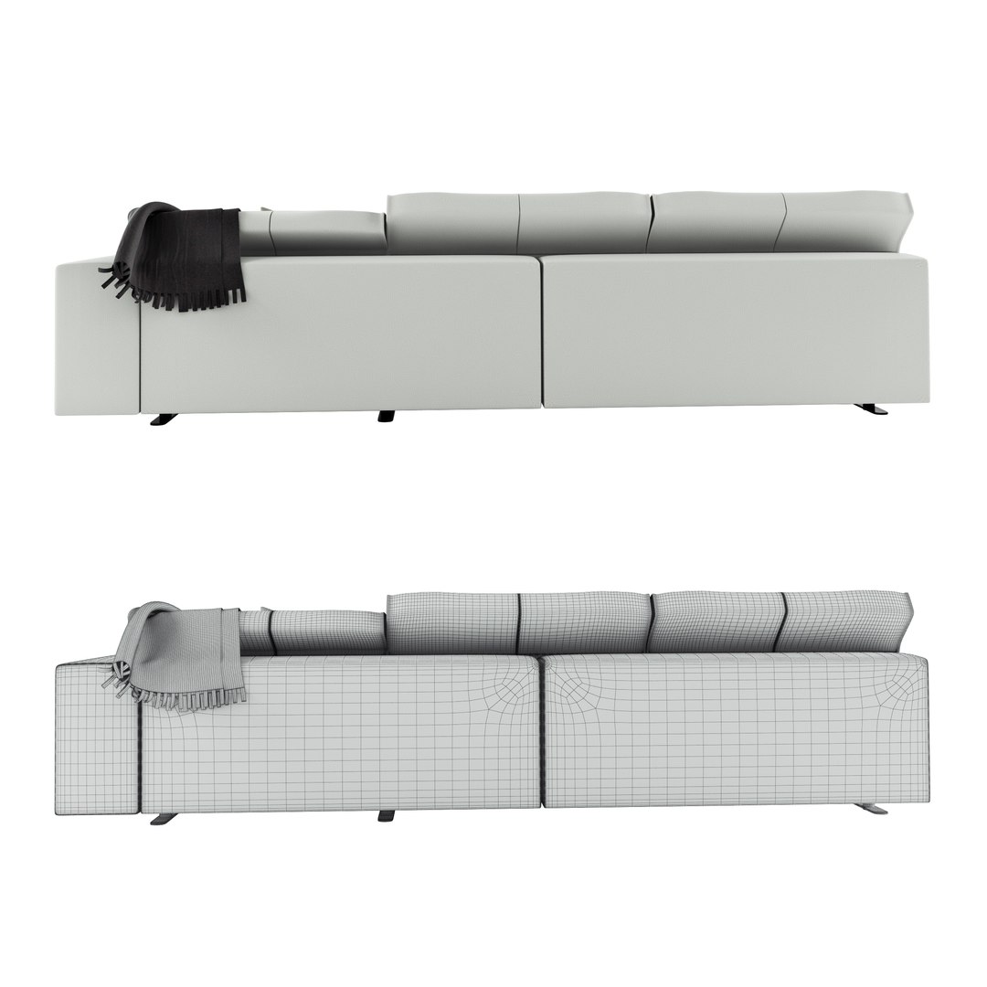 Interior boconcept hampton sofa 3D model - TurboSquid 1208145