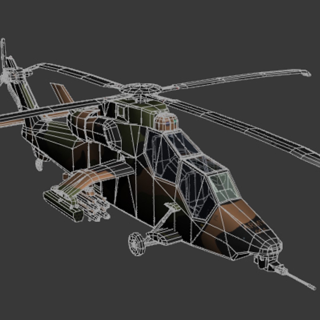 Maya Eurocopter Tiger Australian Gunship