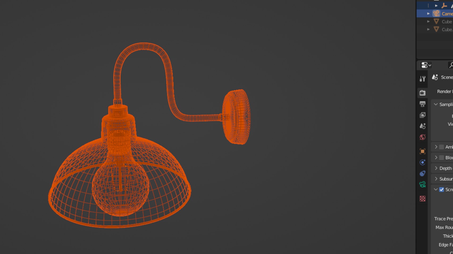 WALL LAMP 3D Model - TurboSquid 1889126