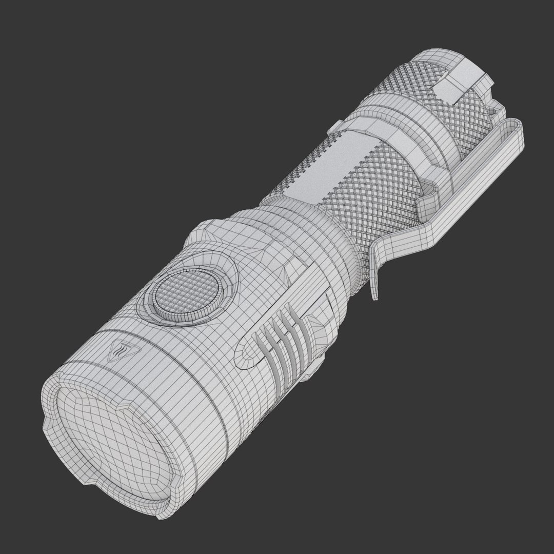 Flashlight Led Light 3D Model - TurboSquid 1152718