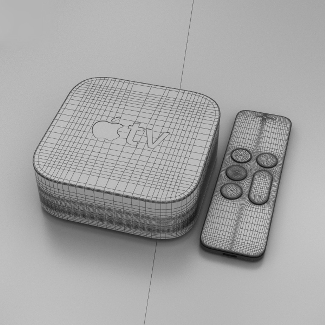 3D Tv Apple 4k - TurboSquid 1380452