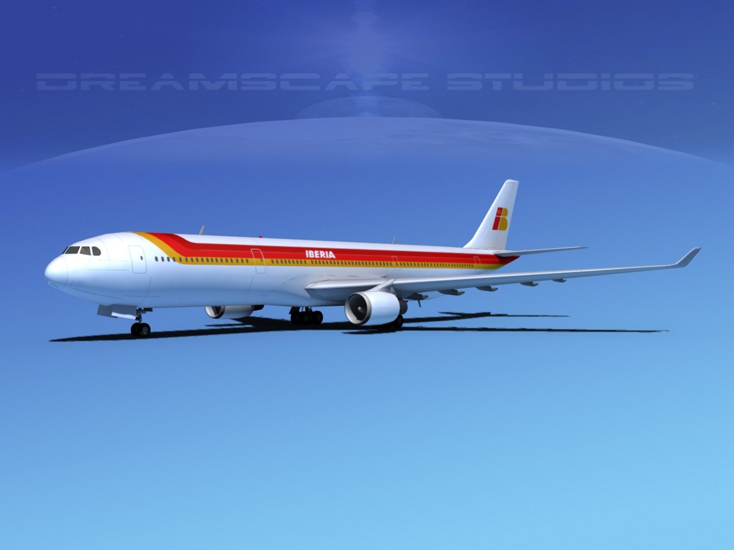 3d Airbus A330-300 A330 Model