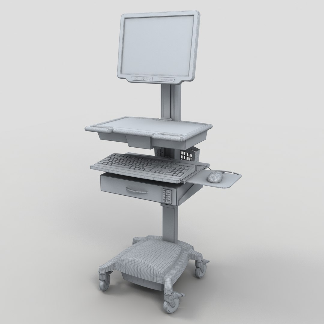 Fbx Mobile Computer Cart