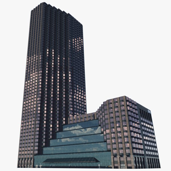 3D Three first National Plaza - TurboSquid 2006126