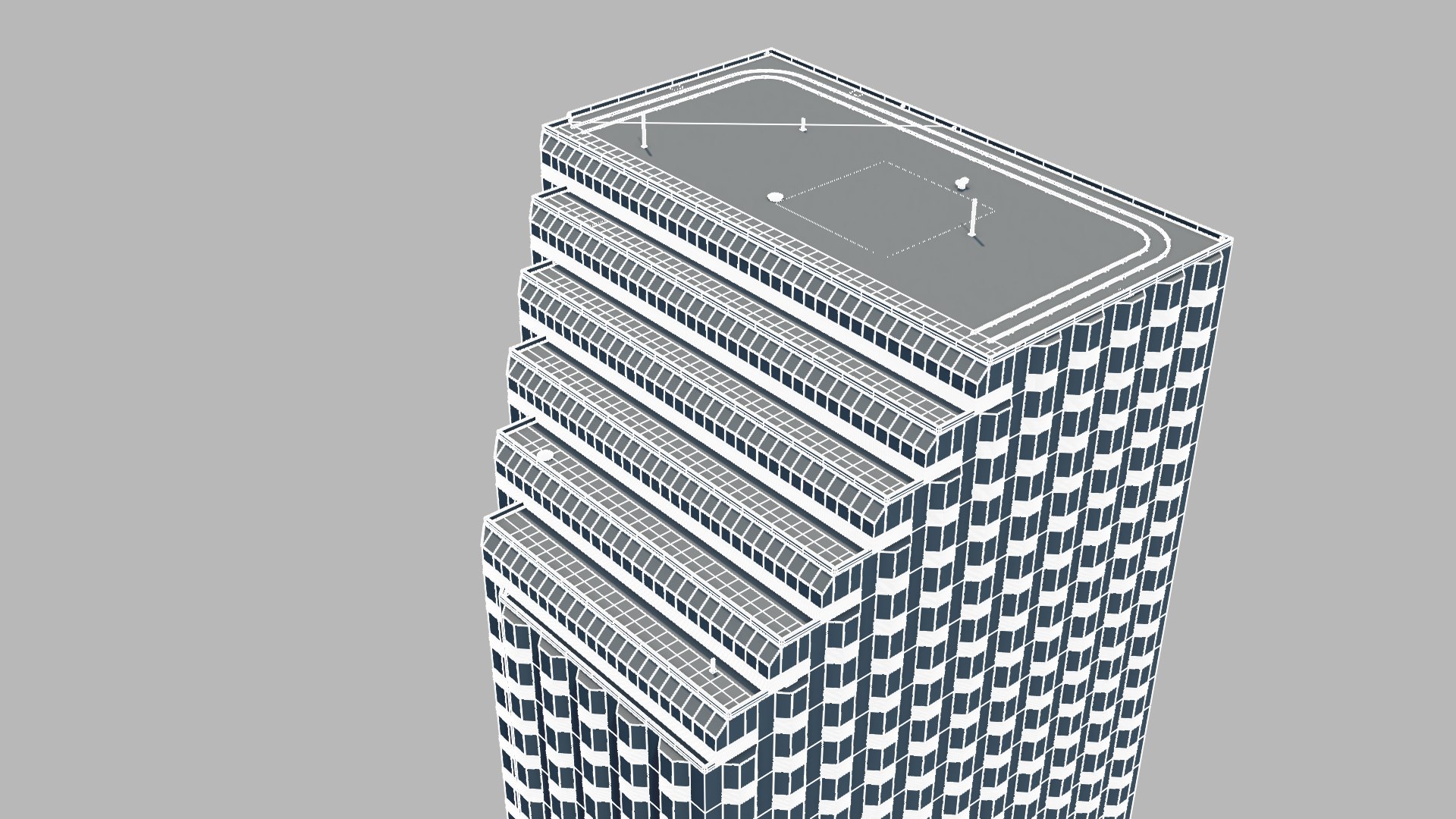 3D Three First National Plaza - TurboSquid 2006126