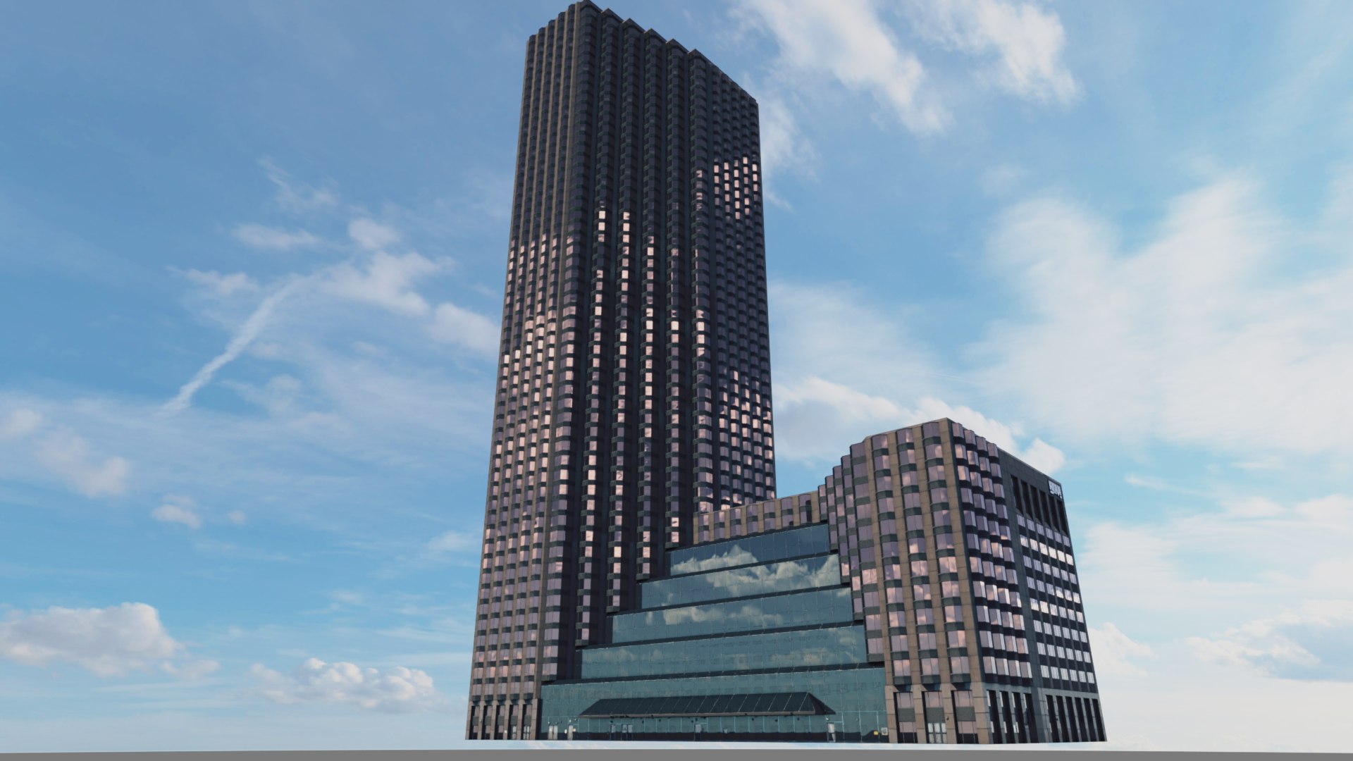 3D Three First National Plaza - TurboSquid 2006126