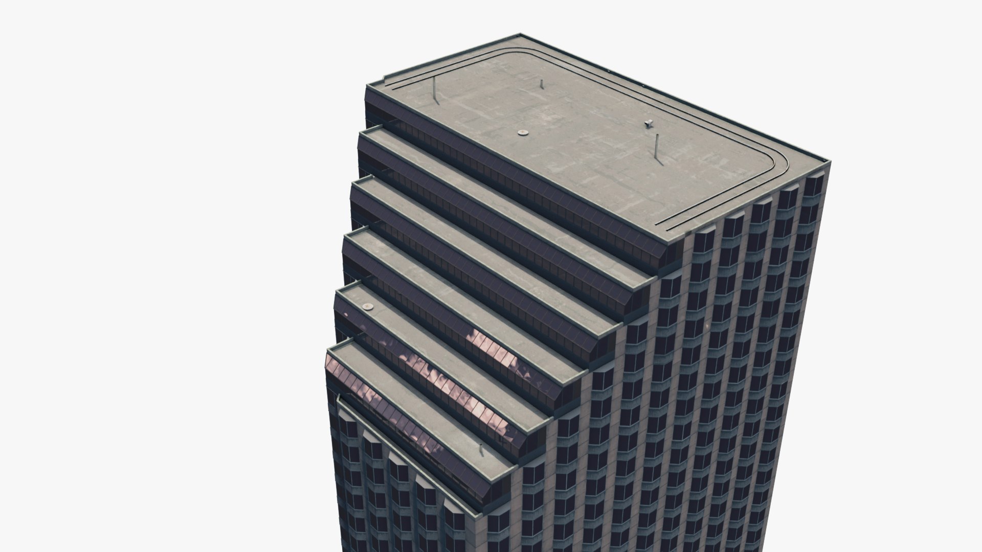 3D Three First National Plaza - TurboSquid 2006126