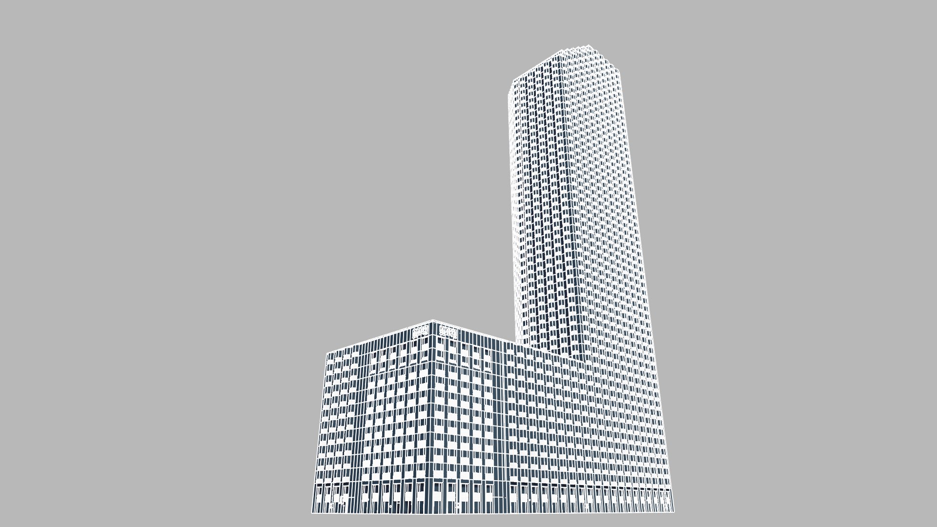 3D Three First National Plaza - TurboSquid 2006126