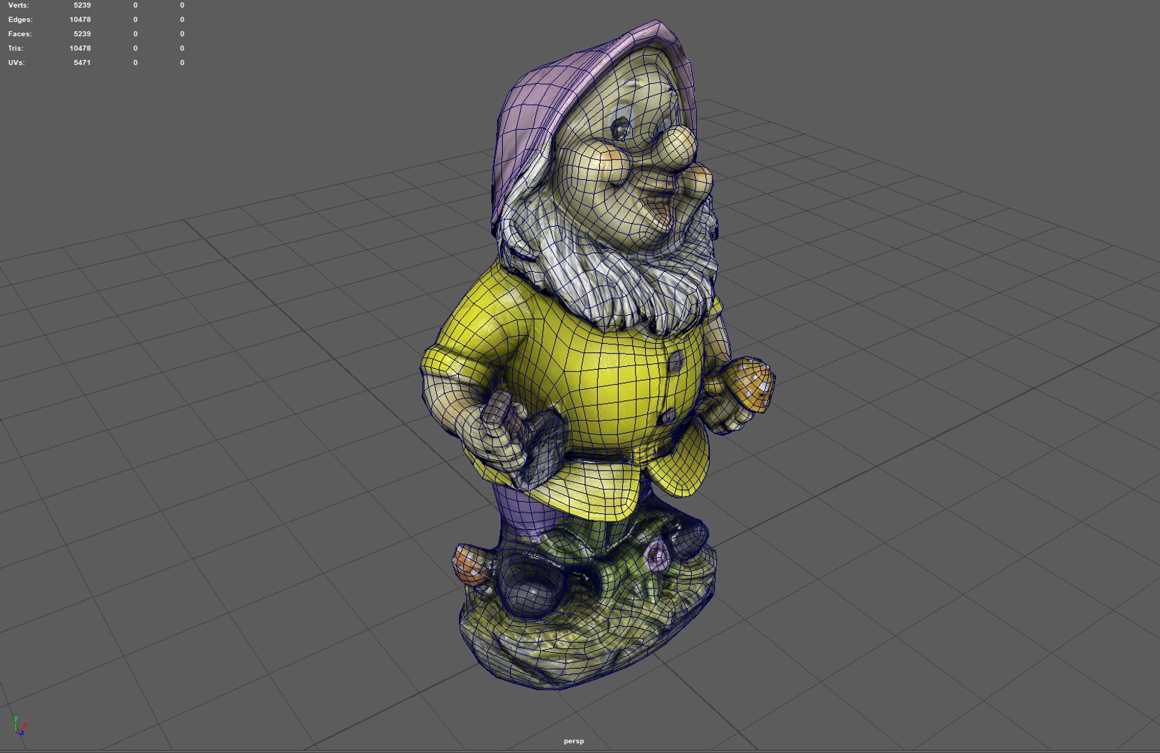 3D Garden Gnome 9 Model - TurboSquid 2067663