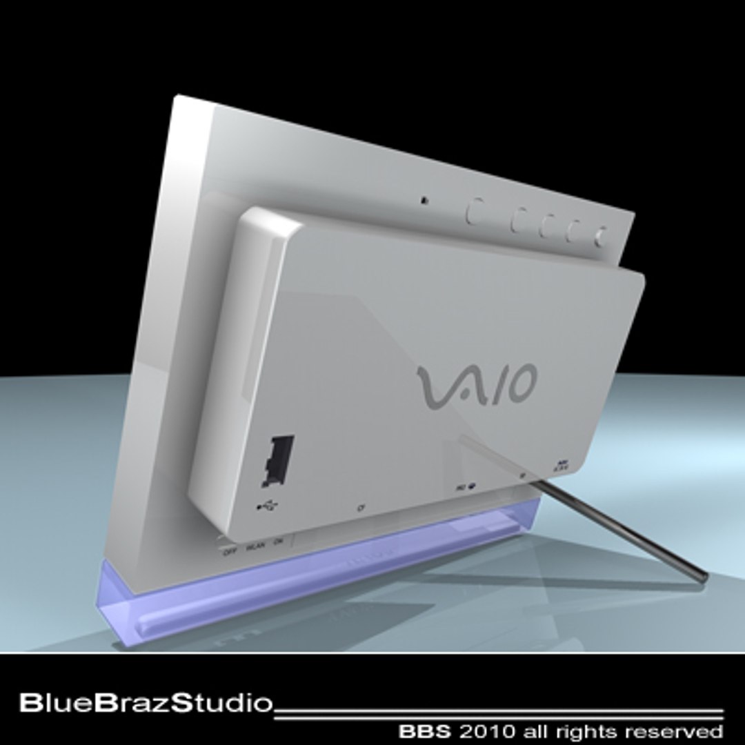 3d C4d Digital Photo Frame
