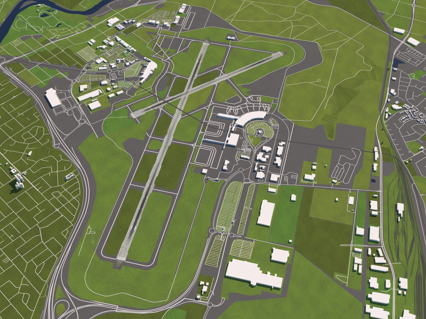 Buildings Houses Maps Model - TurboSquid 1611577