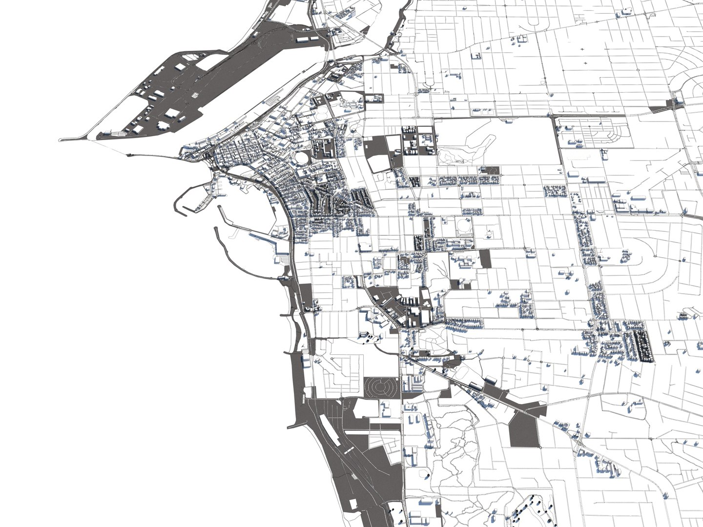 Buildings houses maps model - TurboSquid 1611577