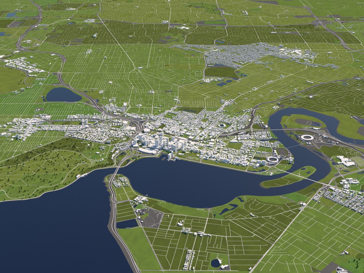 Buildings Houses Maps Model - TurboSquid 1611577