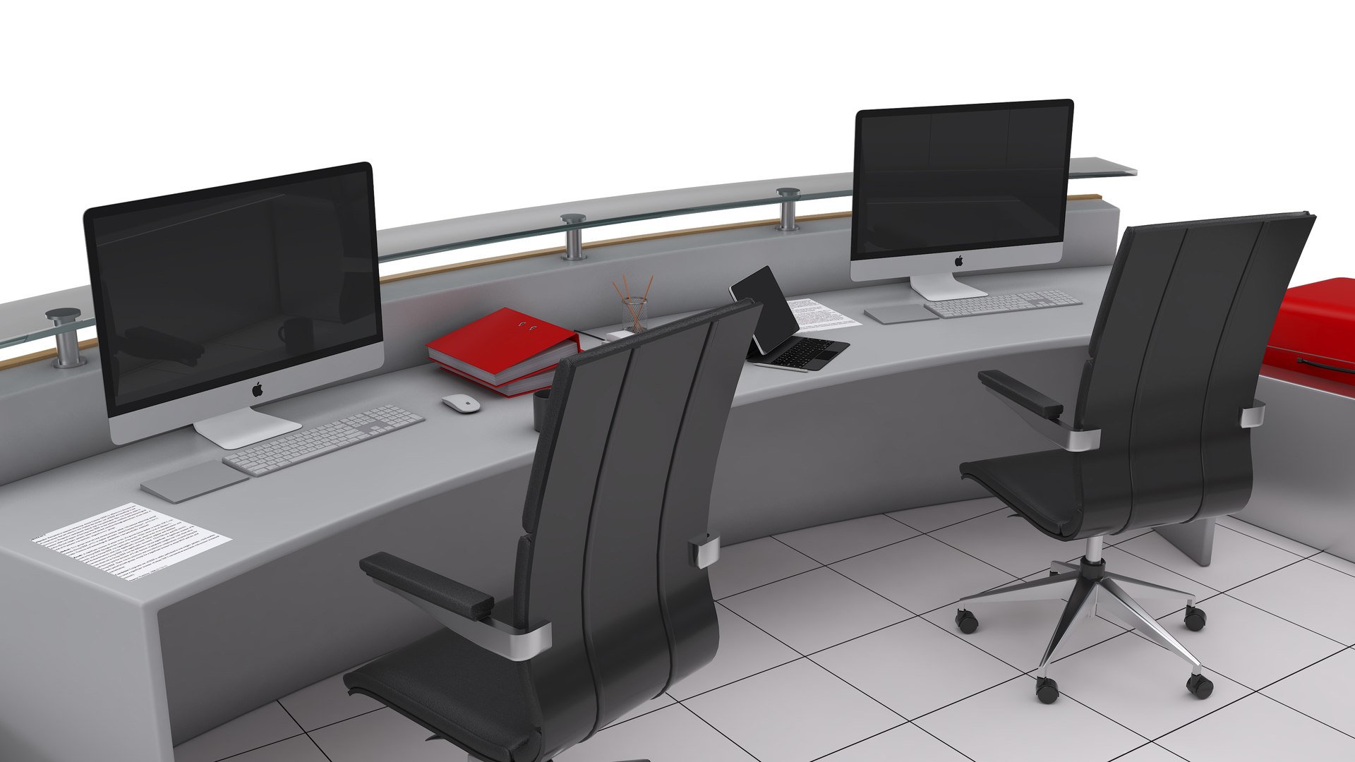 Airport Counter Check-In And Baggage Carousel 3D Model - TurboSquid 2314960