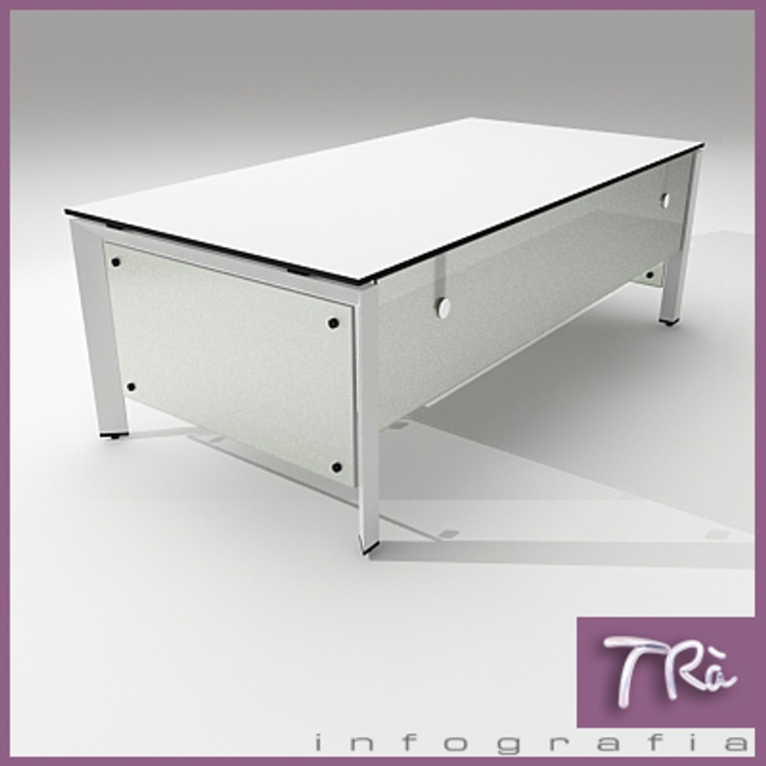 office table ottima 3d model