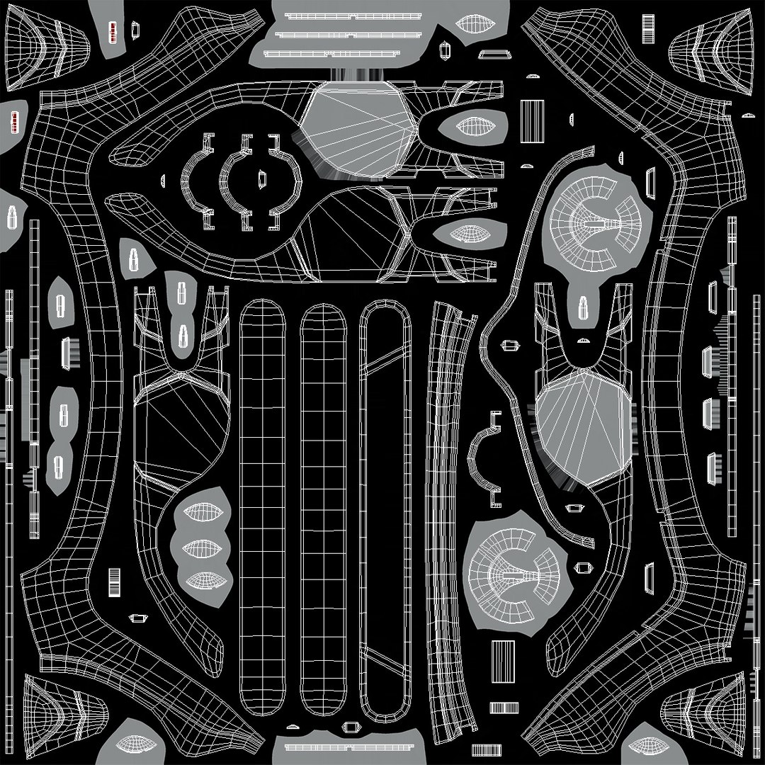 3D Model Futuristic Mono Lens Sunglasses Black - TurboSquid 2239817