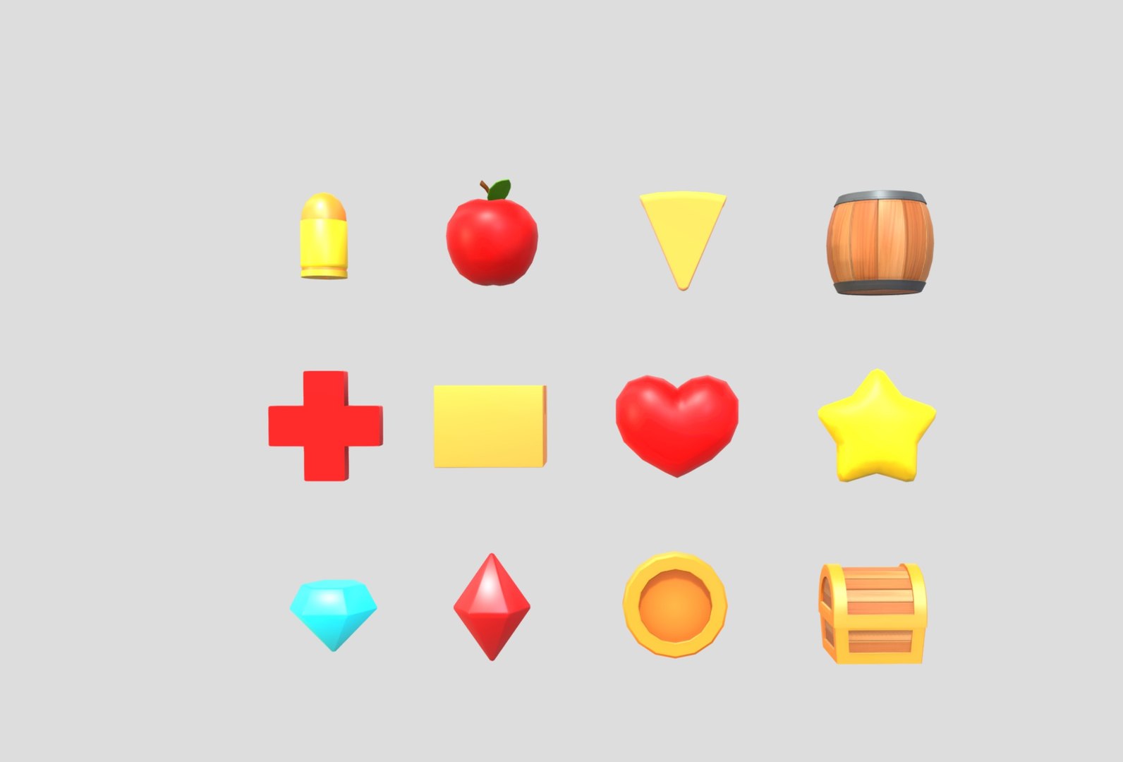 3D Game Object Pack 1 - TurboSquid 2199790