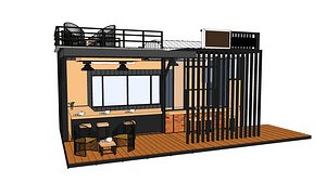 SketchUp Cafe Models | TurboSquid