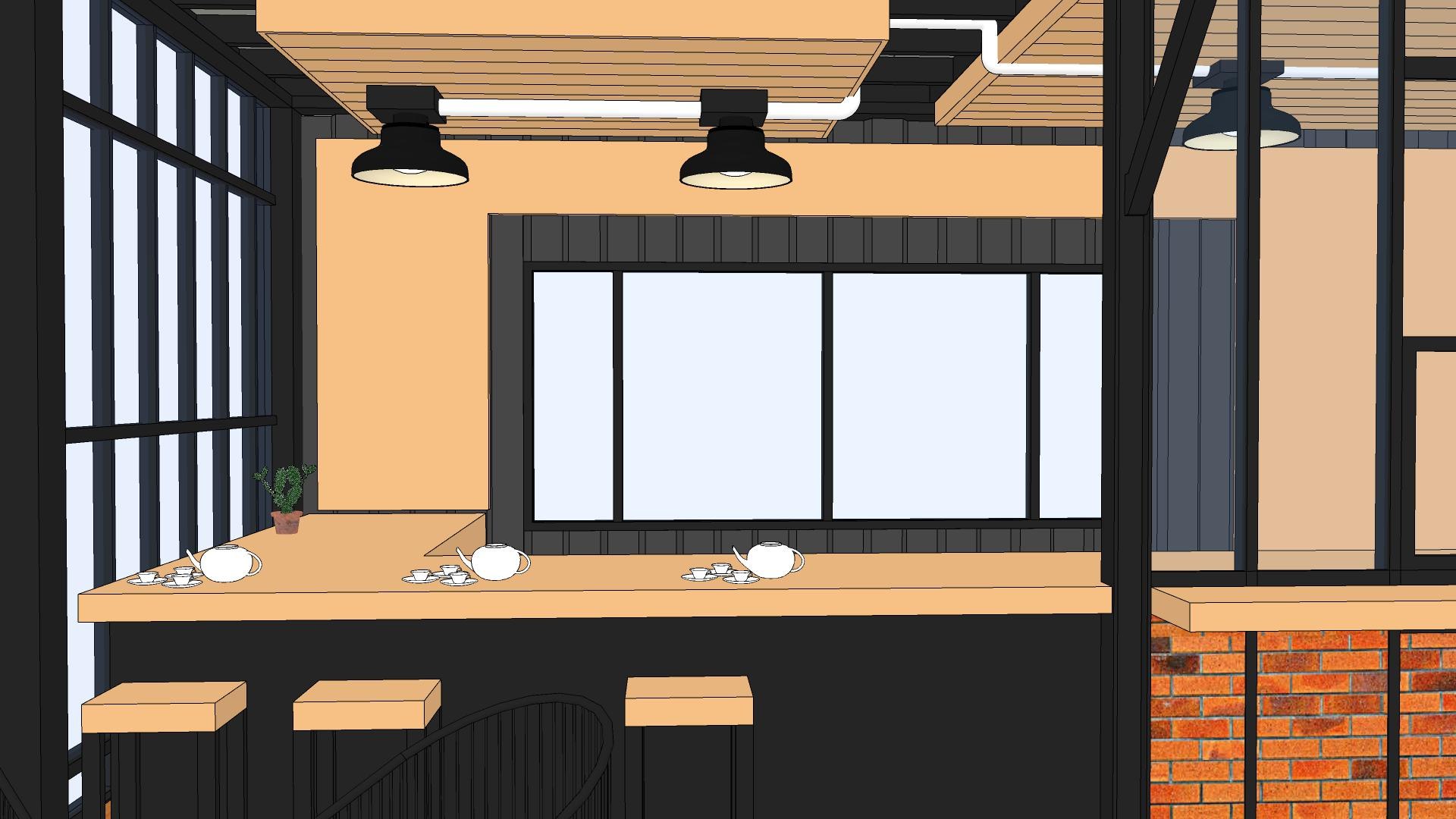 3D Model Cafe - TurboSquid 1986955