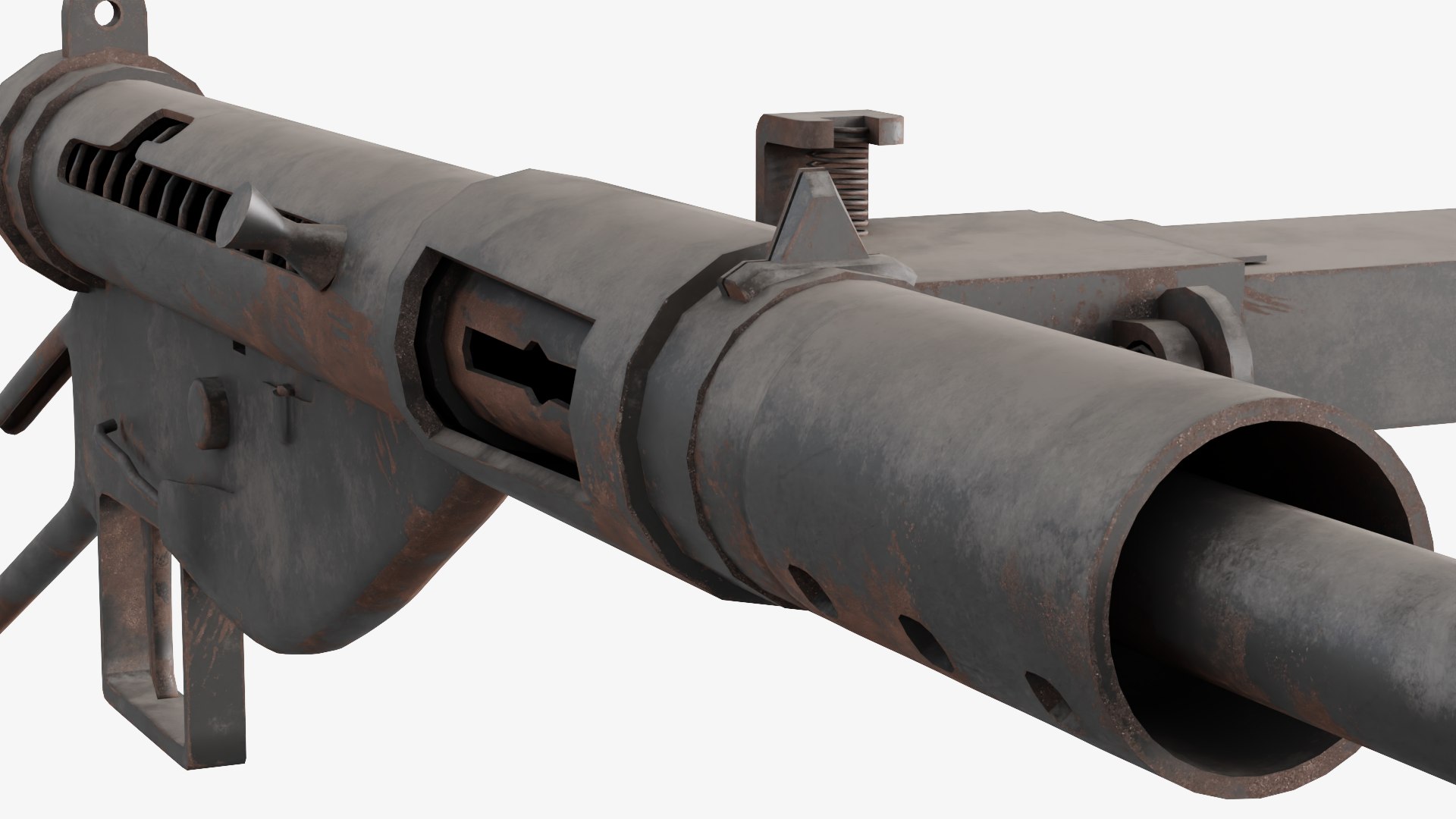 3D Model High-Quality Sten Mark 2 3D Model - TurboSquid 2247219