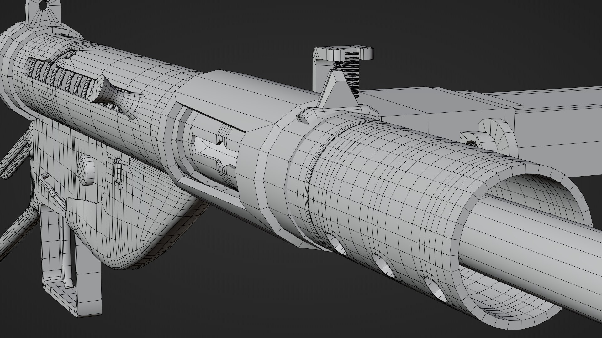 3D Model High-Quality Sten Mark 2 3D Model - TurboSquid 2247219