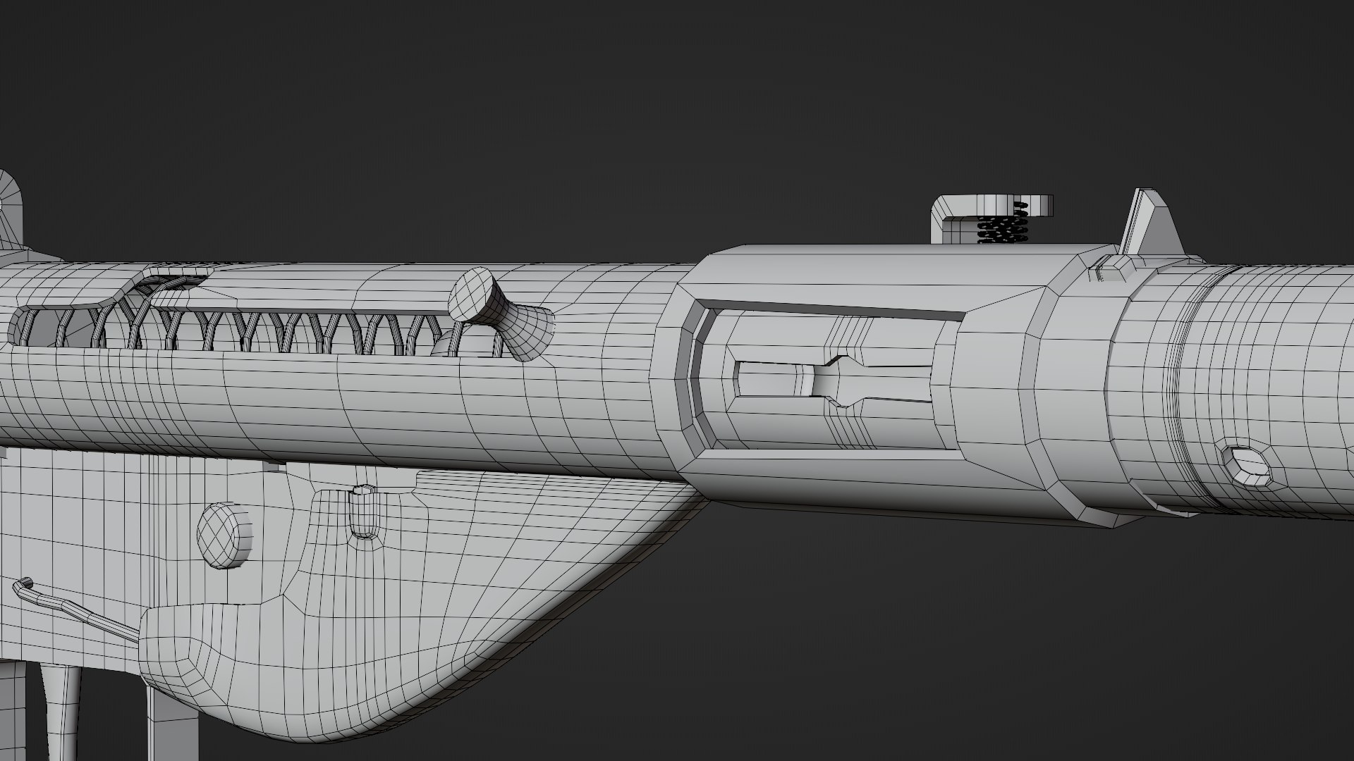 3D Model High-Quality Sten Mark 2 3D Model - TurboSquid 2247219