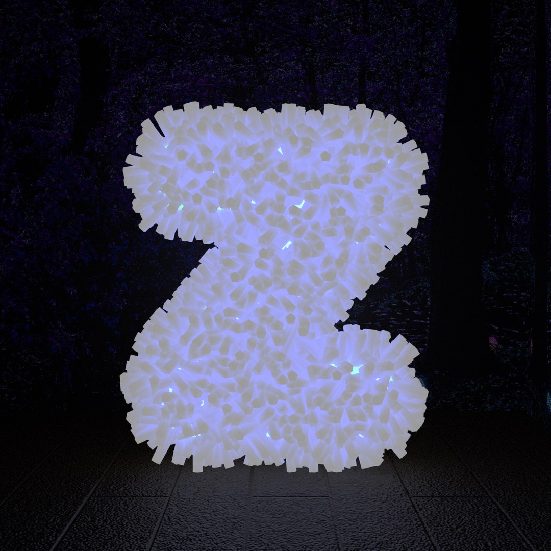 3D Model Light Letter - TurboSquid 1638452